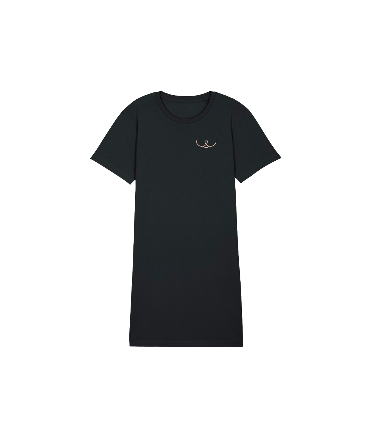 T shirt Dress Black t-shirt-dress-black
